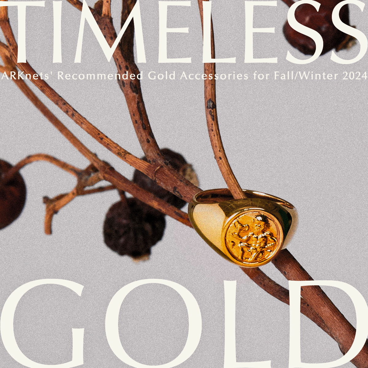 TIMLESS GOLD｜時を超えて輝き続けるゴールドのアクセサリー特設 / ARKnets(アークネッツ)