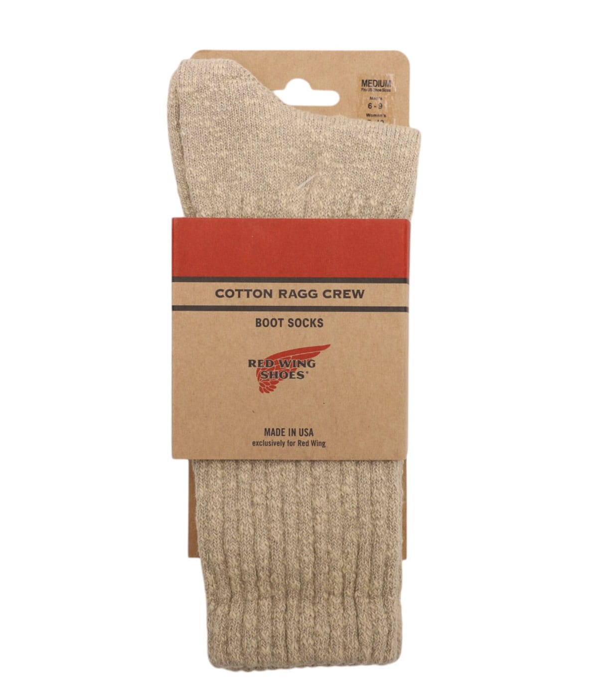 OVER-DYED TONAL COTTON RAGG CREW | RED WING(レッドウィング) / ファッション雑貨 靴下・ソックス ...