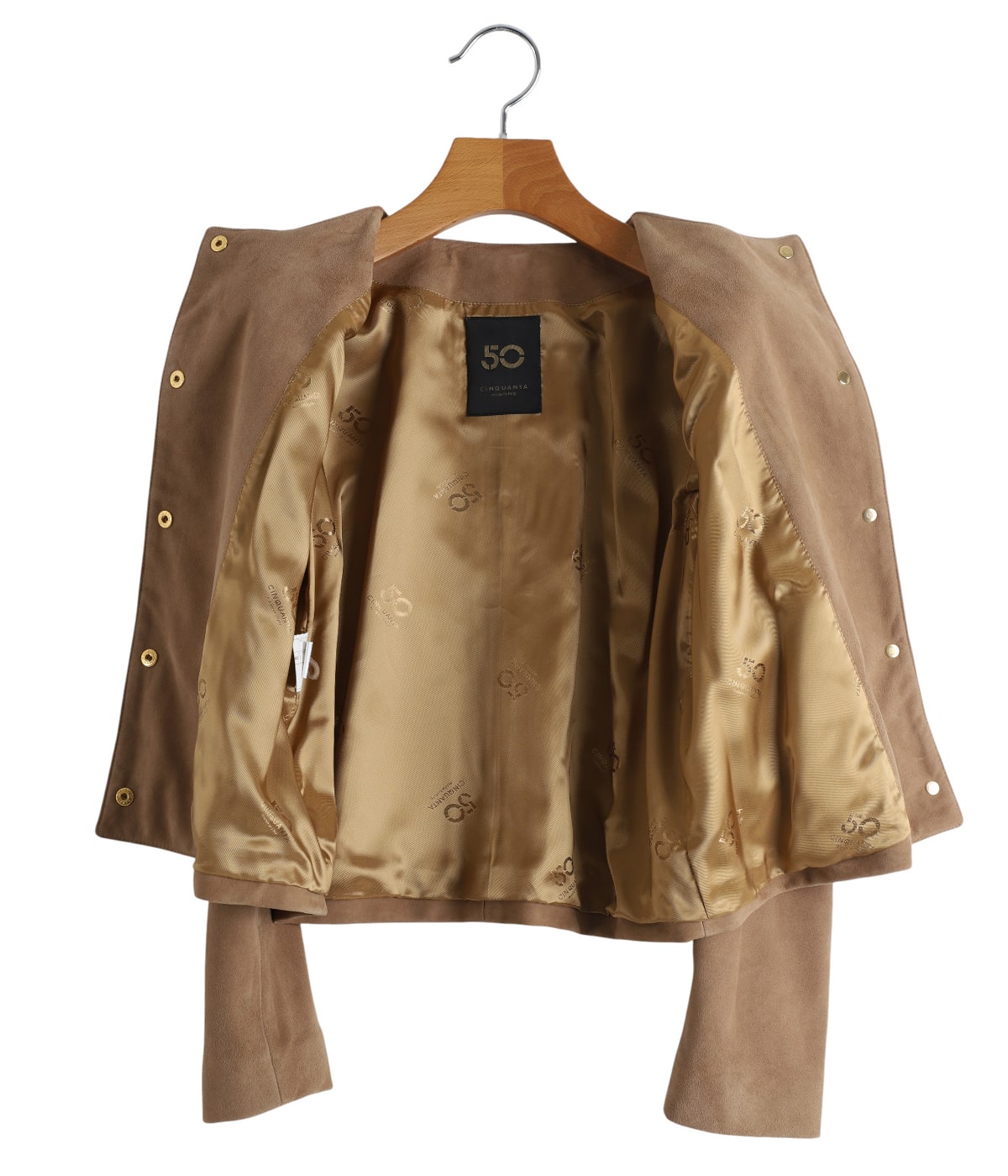 【レディース】NO COLAR 5 METAL BUTTON JACKET | CINQUANTA(チンクワンタ) / アウター レザー ...