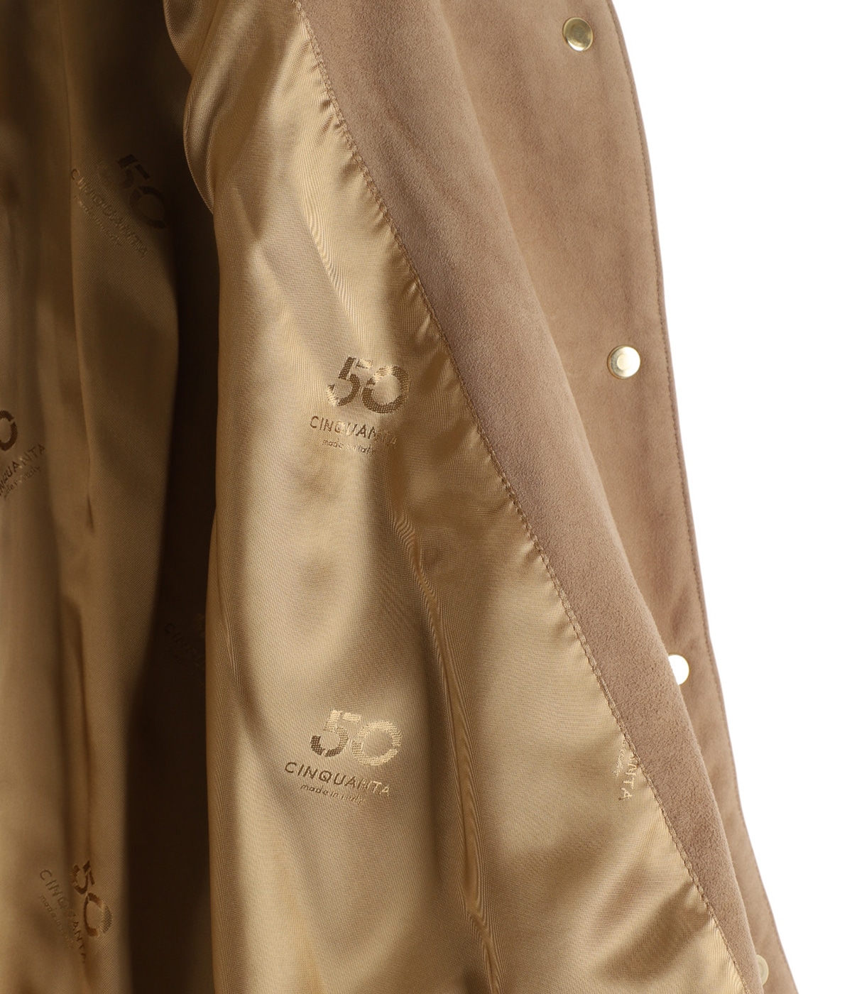 【レディース】NO COLAR 5 METAL BUTTON JACKET | CINQUANTA(チンクワンタ) / アウター レザー ...